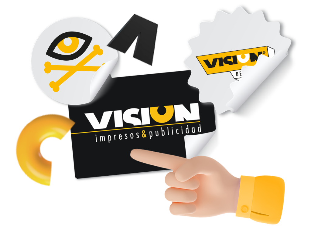 Stickers y Botones – Vision Impresos y Publicidad